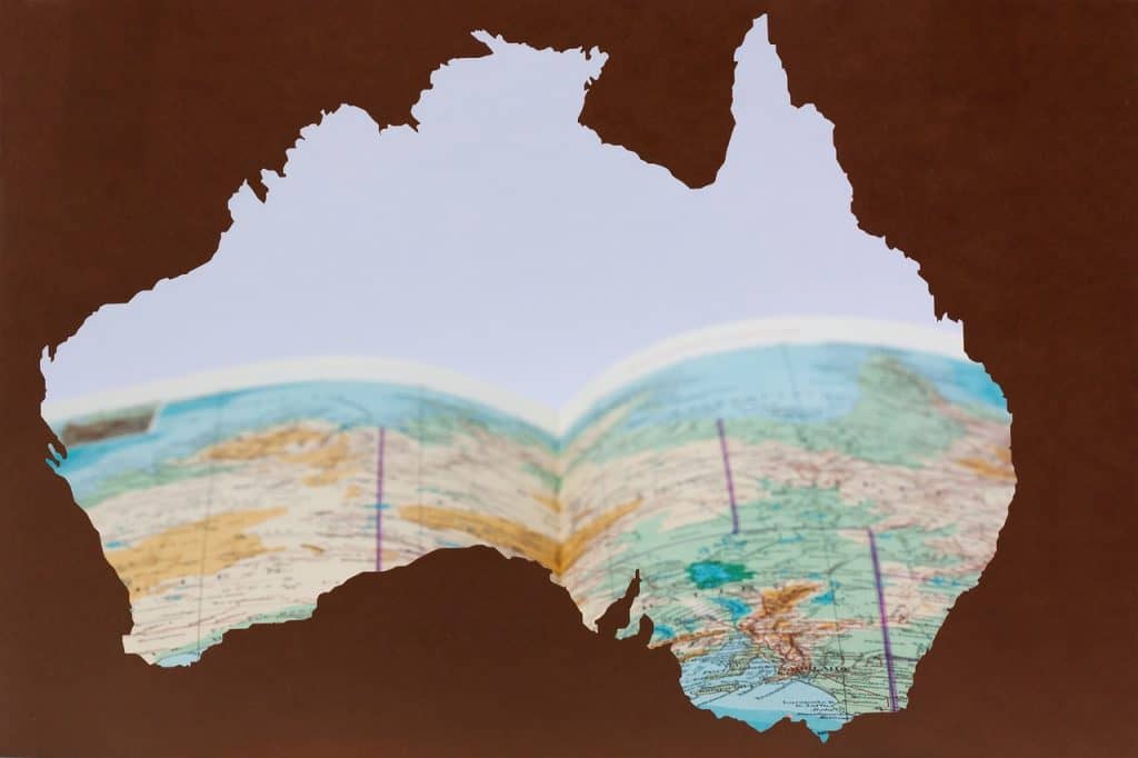 Where is Australia located - Exact location on the Map